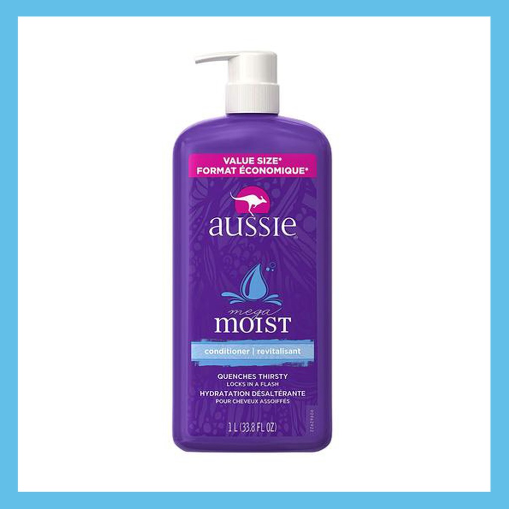 Aussie Mega Moist Conditioner 1L | Shopee Philippines
