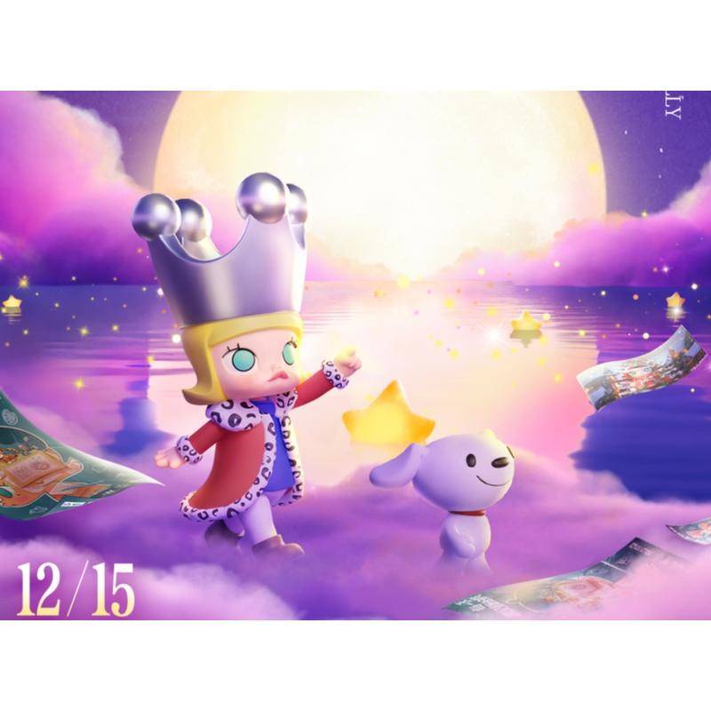 [Asari] Popmar Popmart MOLLY X JOY Cooperation Model Meteor Figure Cute ...