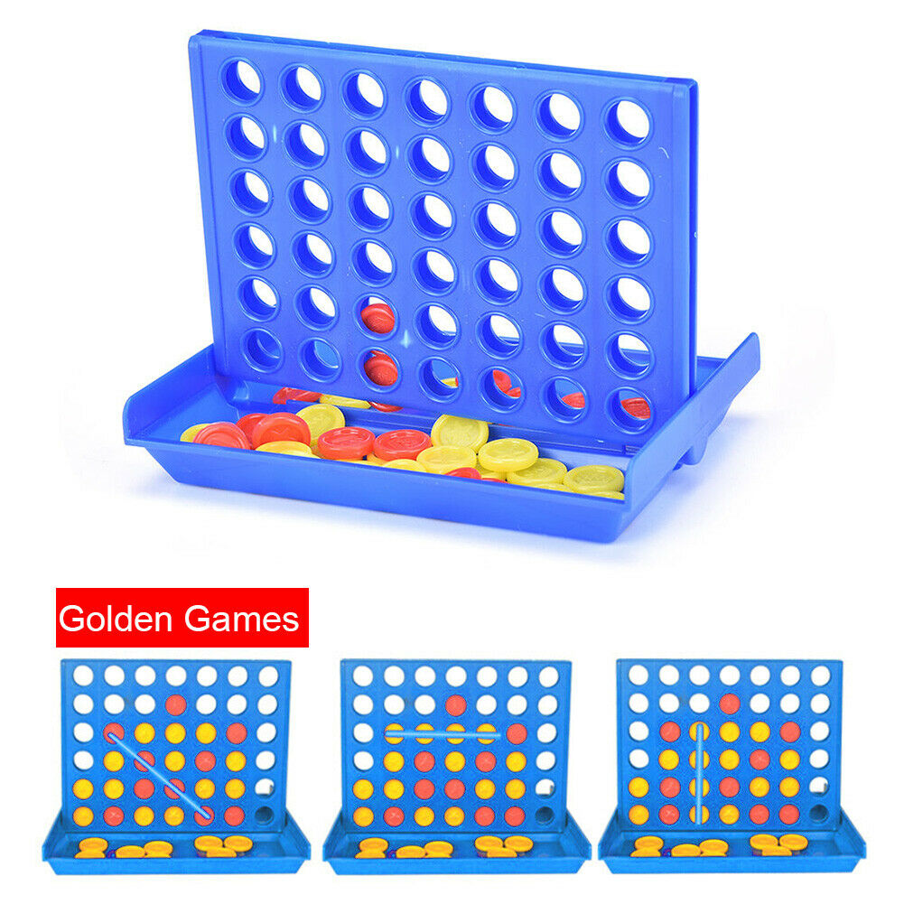 4 IN A Row Bingo Line Up Board Games Foldable Line Up 4 Toys for Kids ...