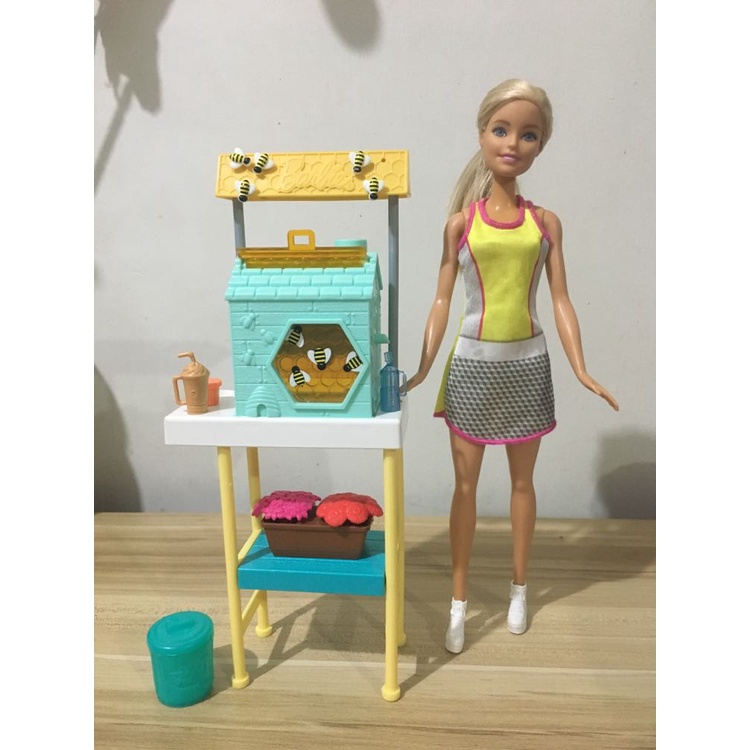 Barbie Honey Bee Keeper Playset with Doll | Shopee Philippines