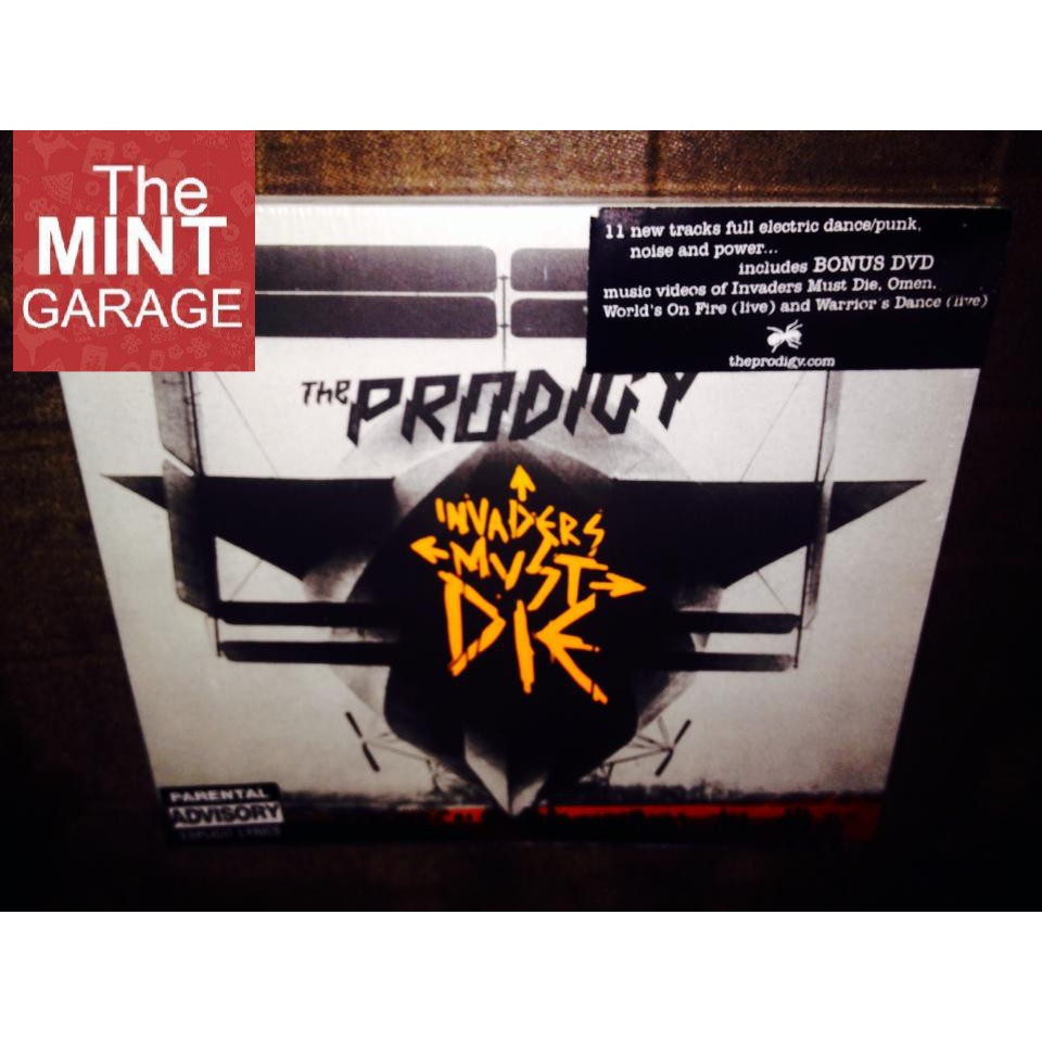 Prodigy - Invaders Must Die (CD+DVD) Music Album (Sealed) | Shopee ...