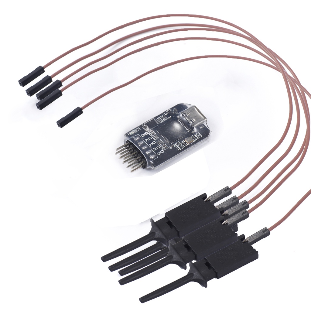 Logic Analyzer Type C Interface Arm Fpga Debugging Tool 24m Sampling 8