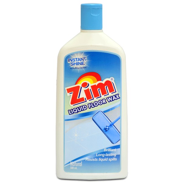 ★Zim Liquid Floor Wax Natural Clean Scent Bottle Available in Sizes ...