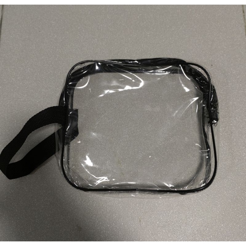 Transparent Pouch Hygiene Kit with handle (CUSTOMIZE) | Shopee Philippines