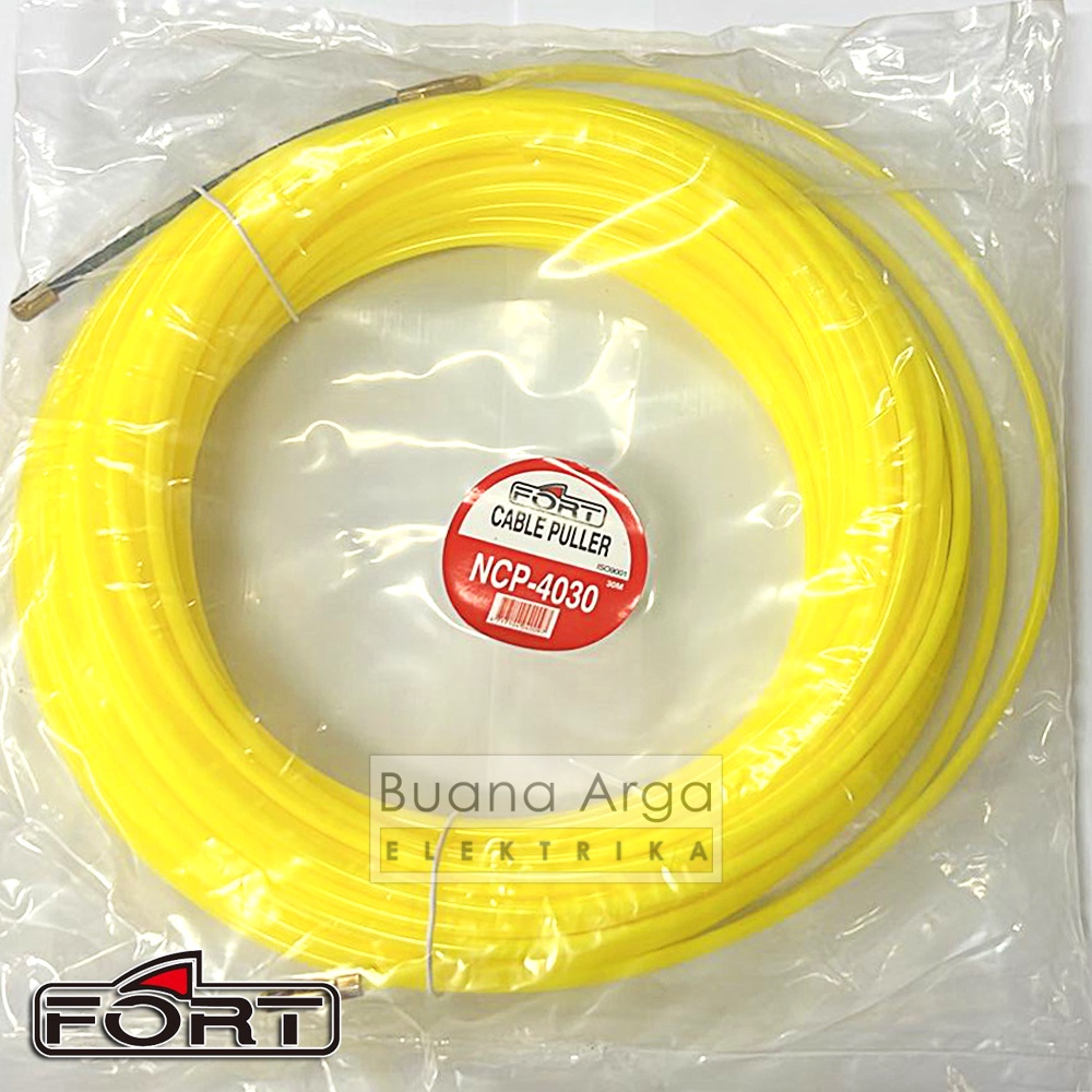 FORT CABLE PULLER 30 mtr CABLE PULLER 4mm yellow TREKPER/ | Shopee ...