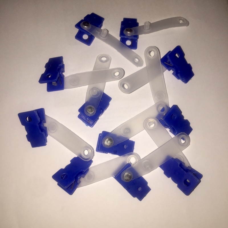Plastic ID Clip 100pcs | Shopee Philippines