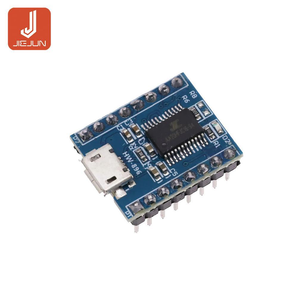 JQ6500 Voice Sound Board Module USB DIP16 TTL UART MP3 Breakout Replace ...