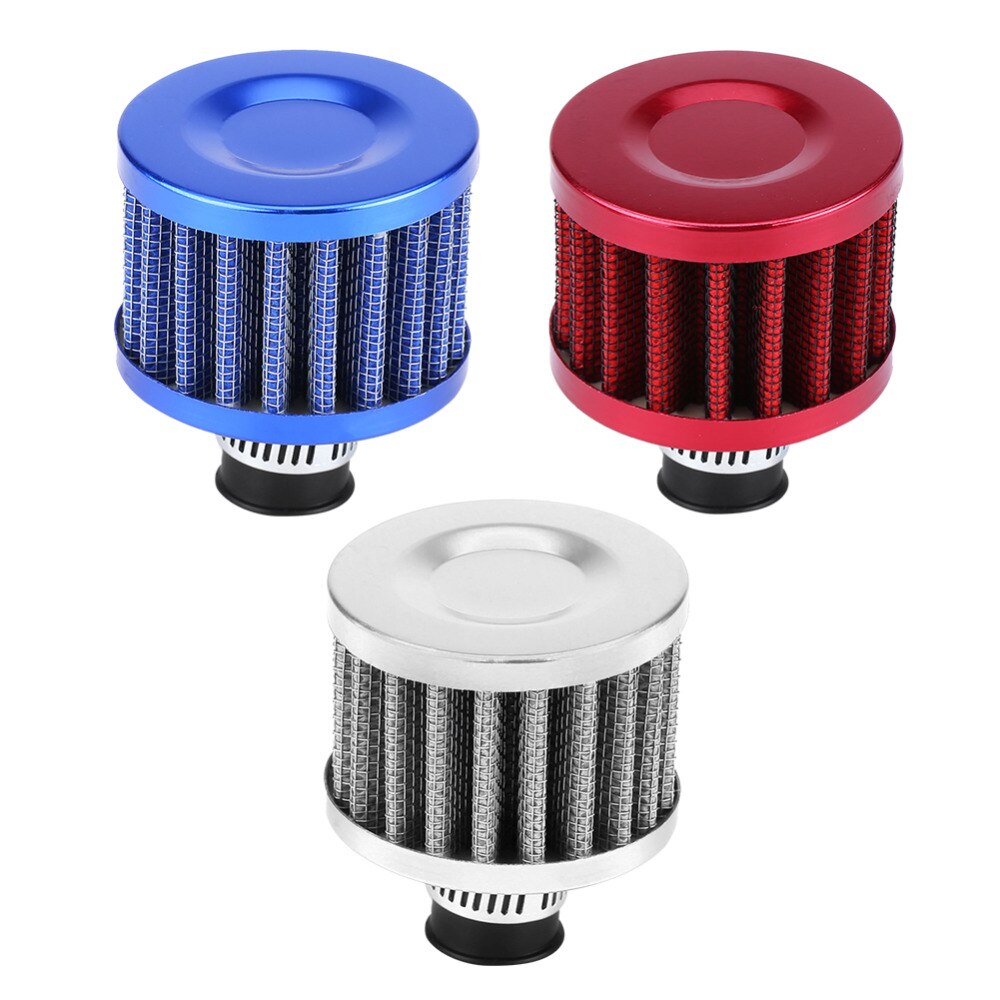 Metal & Rubber & Filter Paper Universal 13mm Car Cold Air Intake Filter ...