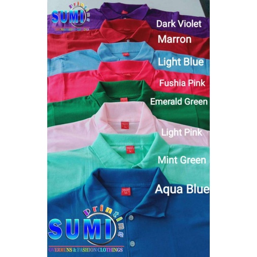 Yalex Polo Shirts Makapal Ang Tela/Uniform | Shopee Philippines