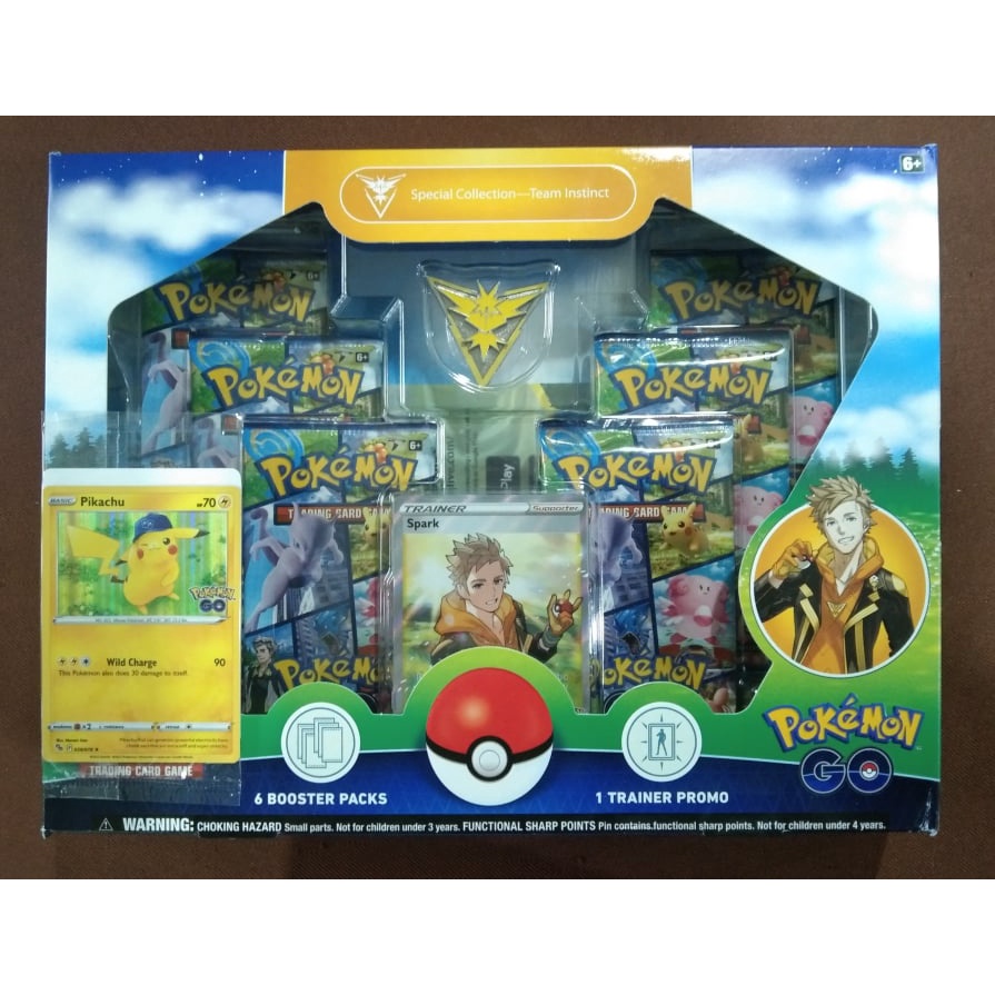 Pokémon TCG : Pokémon GO Team Special Collection - Team Valor, Team ...