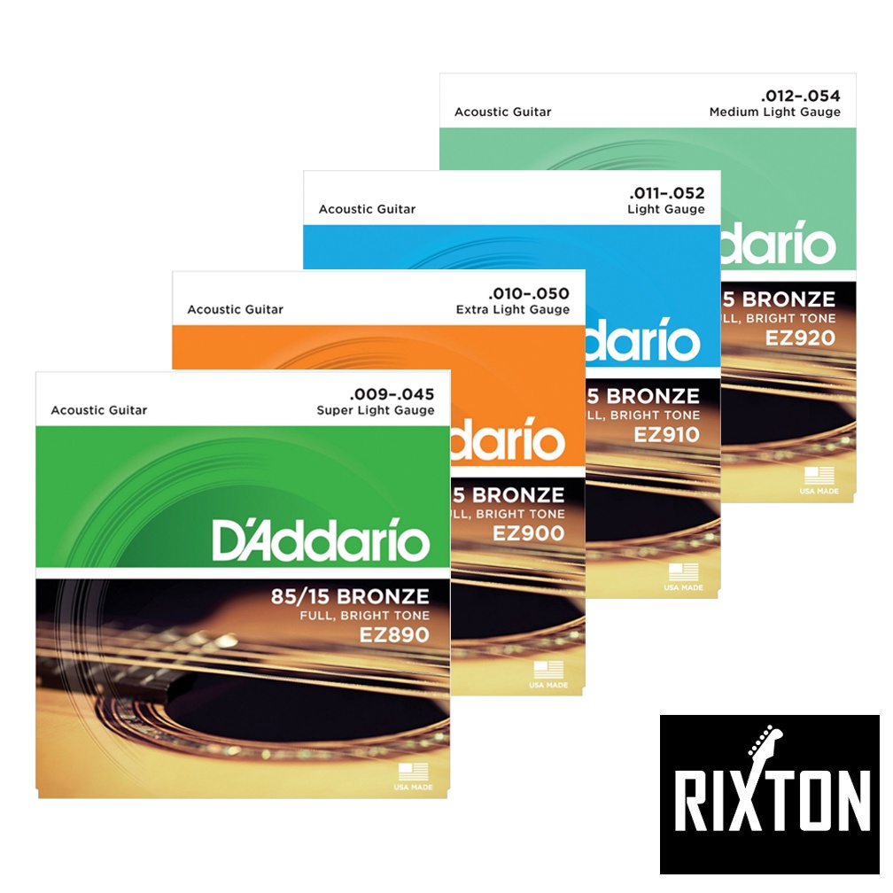 RIXTON Acoustic Guitar Strings Great Acoustic Bronze Guitar String ...