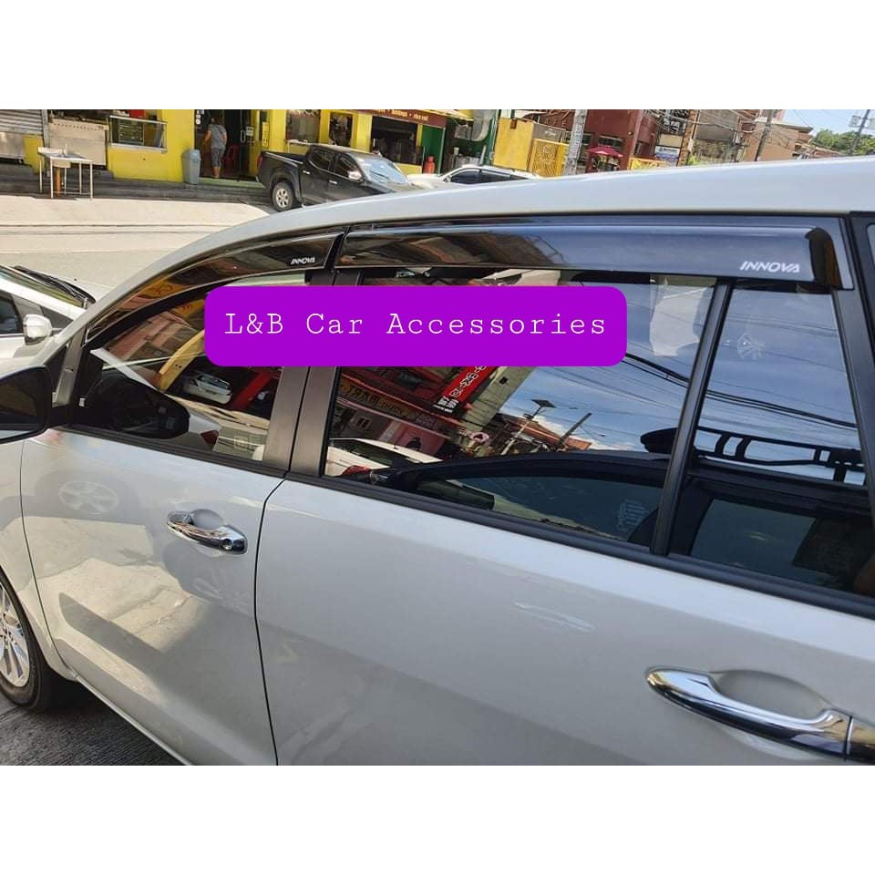 Rain Visor Injection Type Toyota Innova 2016-2025 | Shopee Philippines