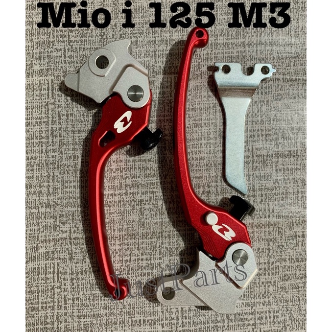 RCB Alloy Brake Lever Set S3 Series for Mio i 125 / Soul i125 / Gear i / Fazzio with stopper ...