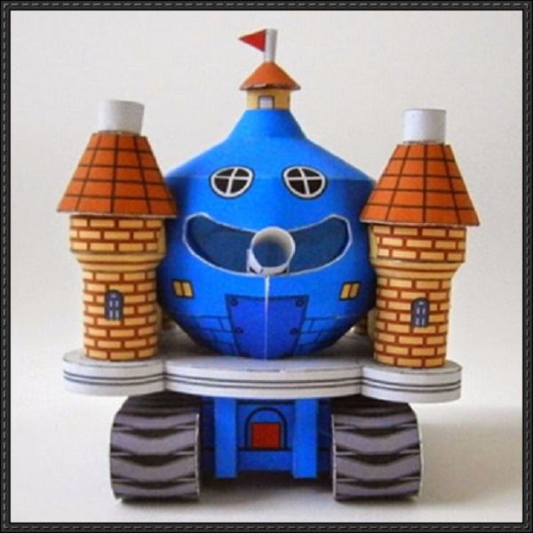 DIY Papercraft Dragon Quest Schleiman Tank pattern paper sheet | Shopee ...