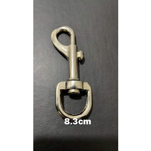 DNC * Snap Hook Keychain Dog Chain Clip Swivel Eye Zinc Alloy | Shopee ...