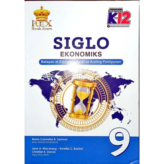 SIGLO Ekonomiks Grade 9 PRELOVED TEXTBOOK | Shopee Philippines
