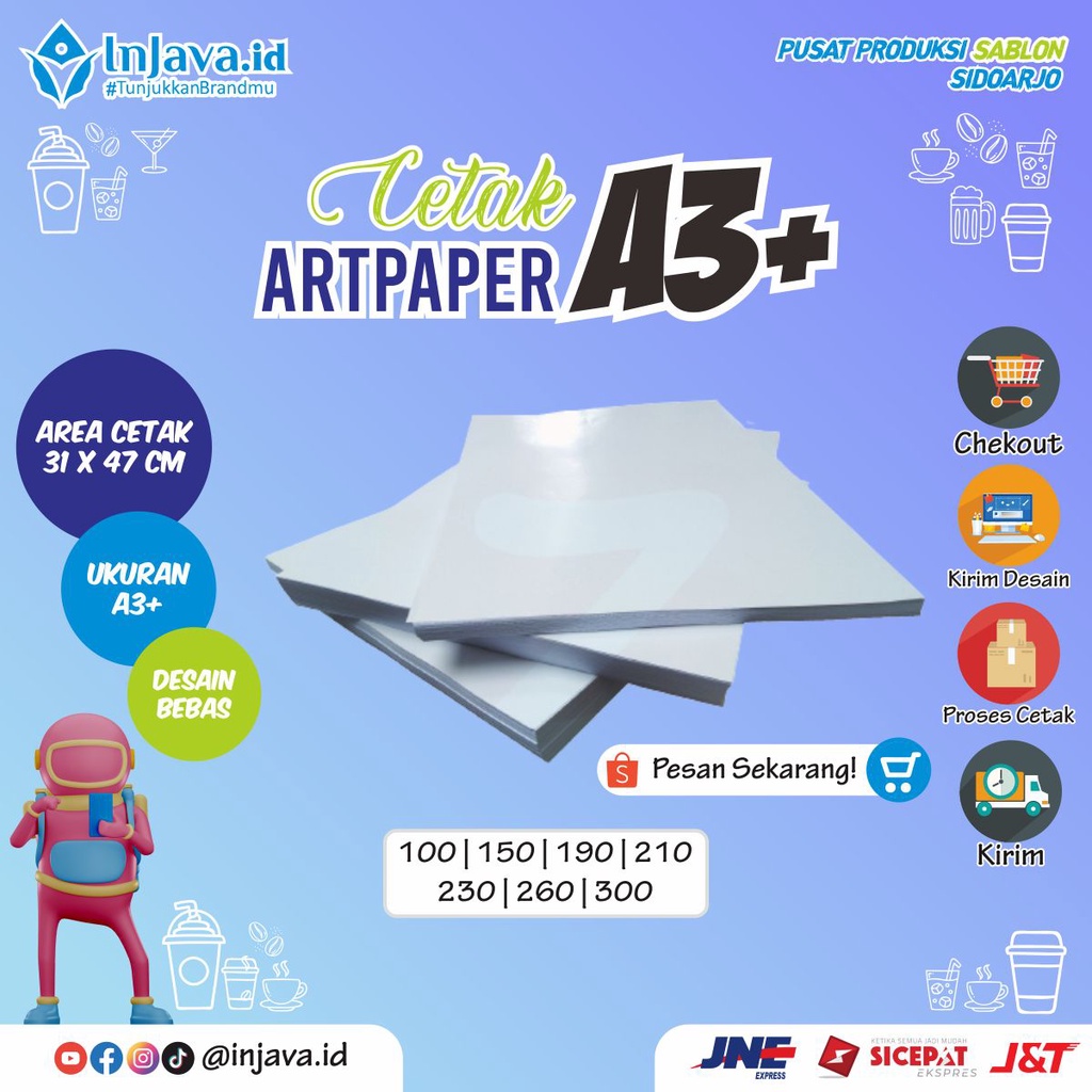 Print / Digital Print A3 plus Paper Ap260/230/210 Fast & (1 Days ...