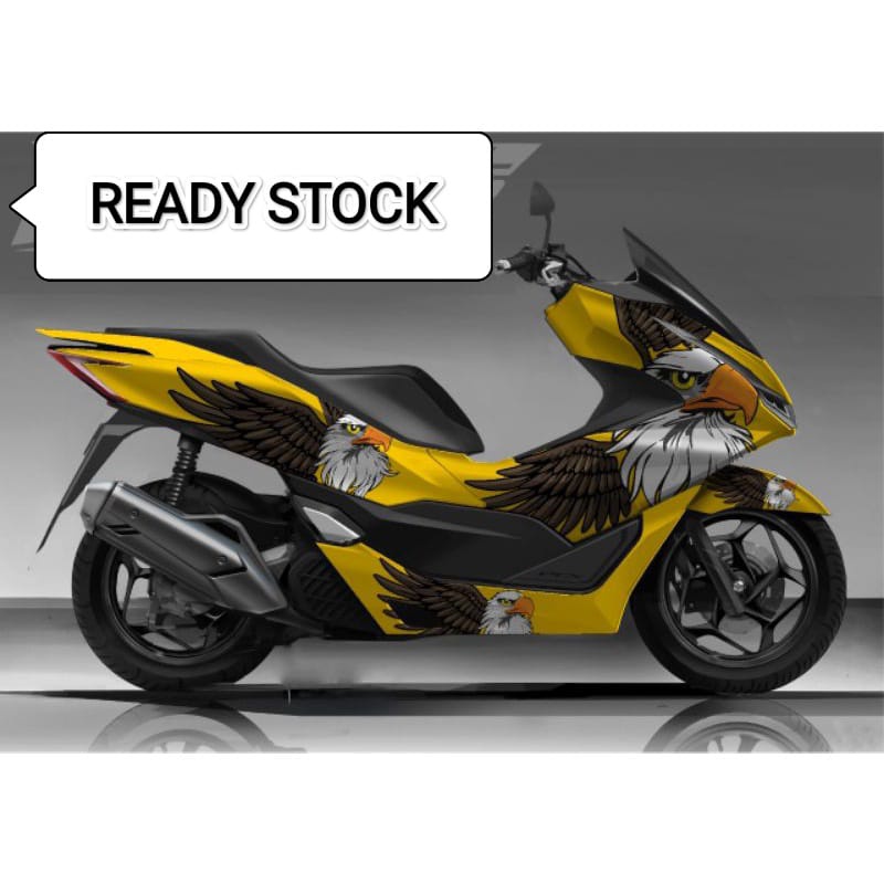 Decal pcx full body Sticker honda pcx 160 Motorcycle Sticker garuda ...