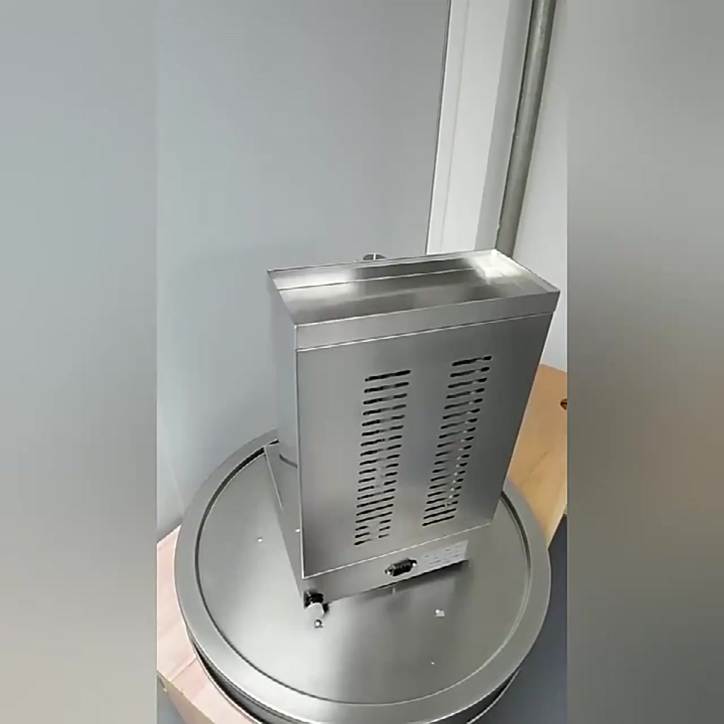 Gas Shawarma Grill Machine Gas Broiler Machine Automatic Rotating BBQ ...