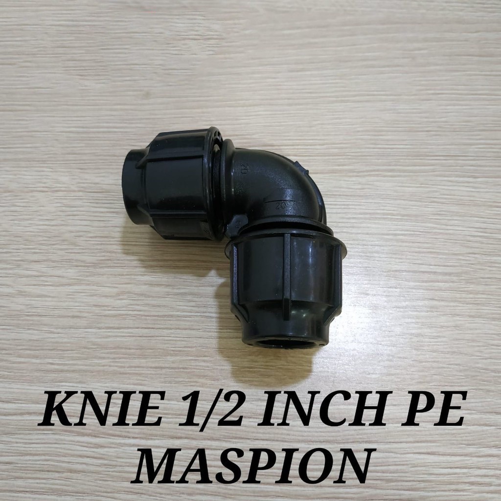 Pipe Connection Fitting - Bending - KNIE - 1/2 INCH - PE - MASPION ...