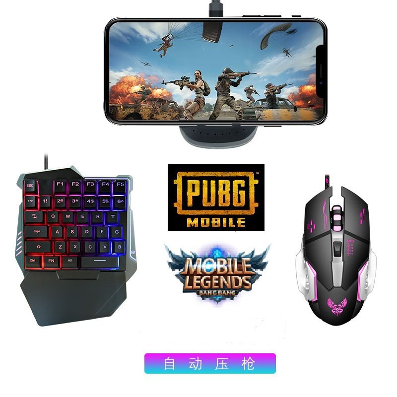 One Hand G508 Keyboard & Mouse Gaming converter Bluetooth 4in1 | Shopee ...