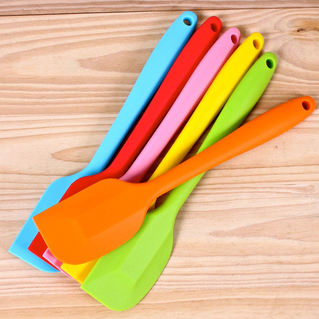 Silicone Spatula Cooking Baking Butter Mixing Batter tools | Shopee ...