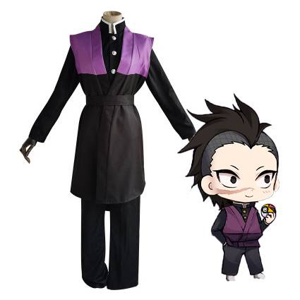 YYDS Demon Slayer Shinazugawa Genya Cosplay Costume Kisatsutai Team ...