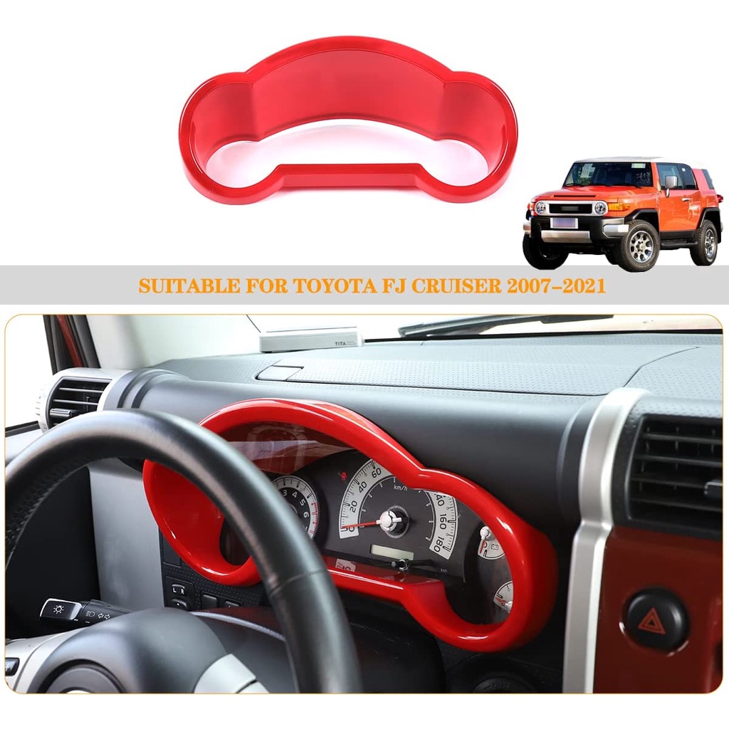 Fit For Toyota FJ Cruiser 2007-2021 Dashboard Panel Trim Cover Frame ...
