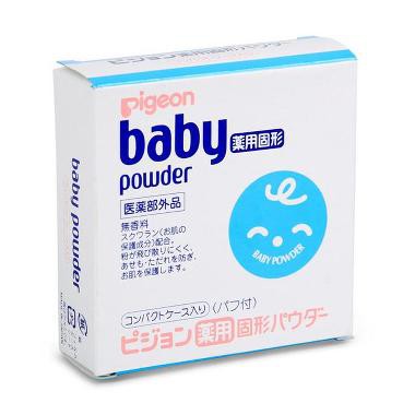 Pigeon Baby Medicated Pressed Powder 45g. (Made in Japan) | Shopee ...