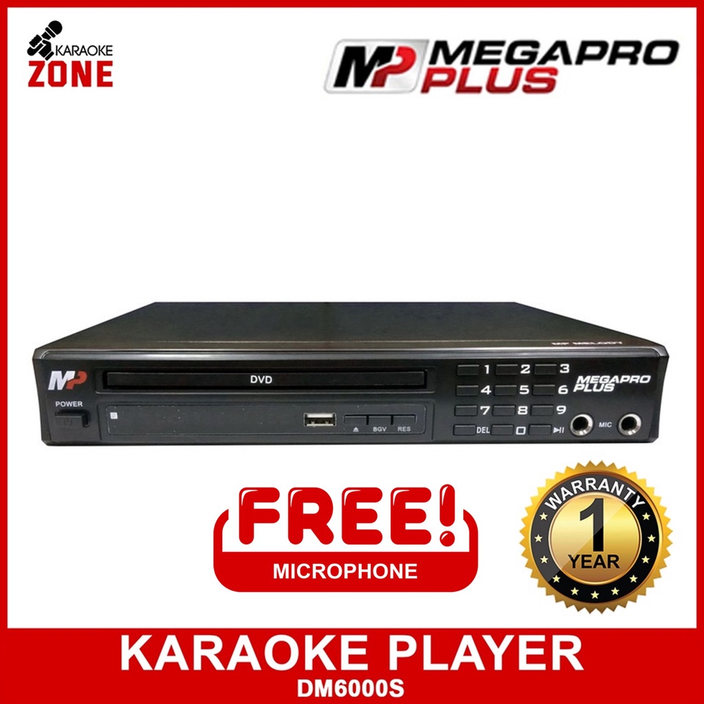 Megapro Plus MP-Melody DVD Karaoke Player Up to 16,000 Songs with Free ...