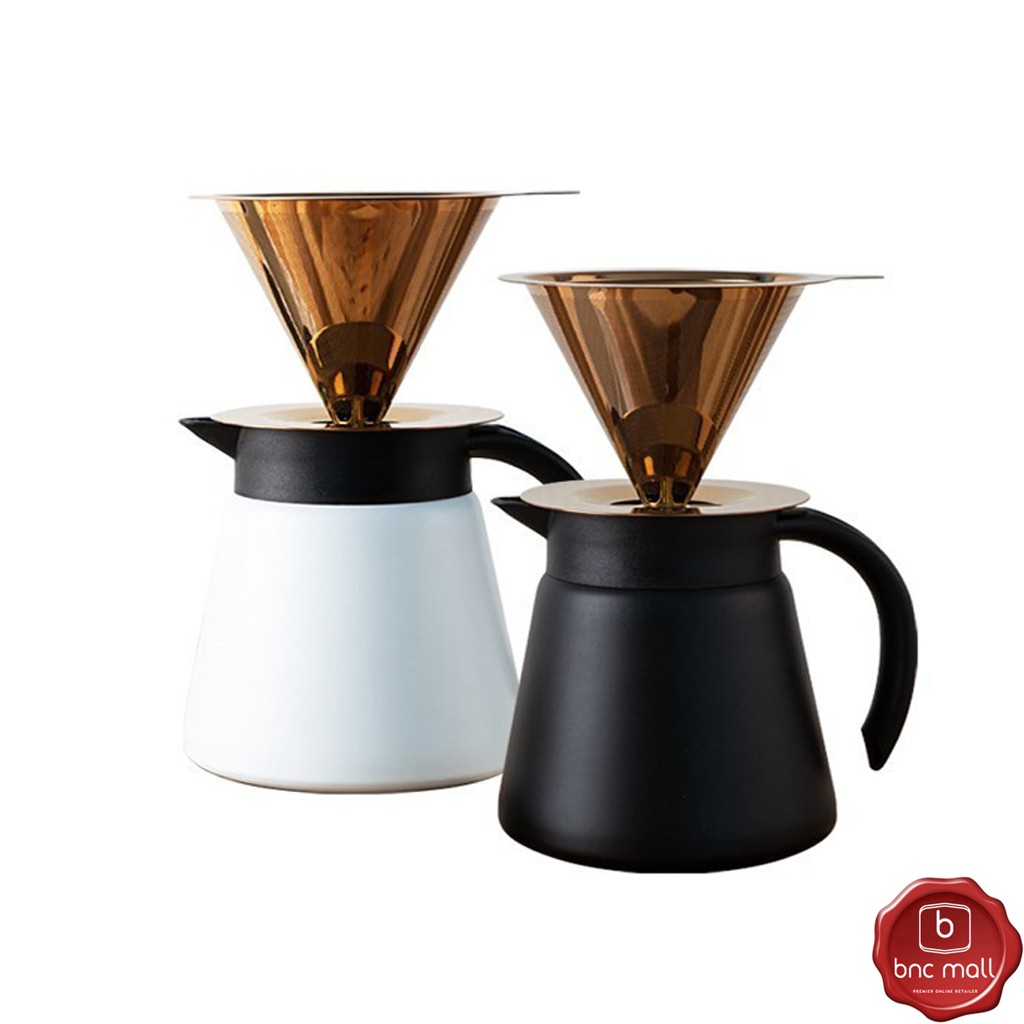 Kaldin Coffee Carafe Double-Wall Insulated Vacuum Beverage Dispenser ...
