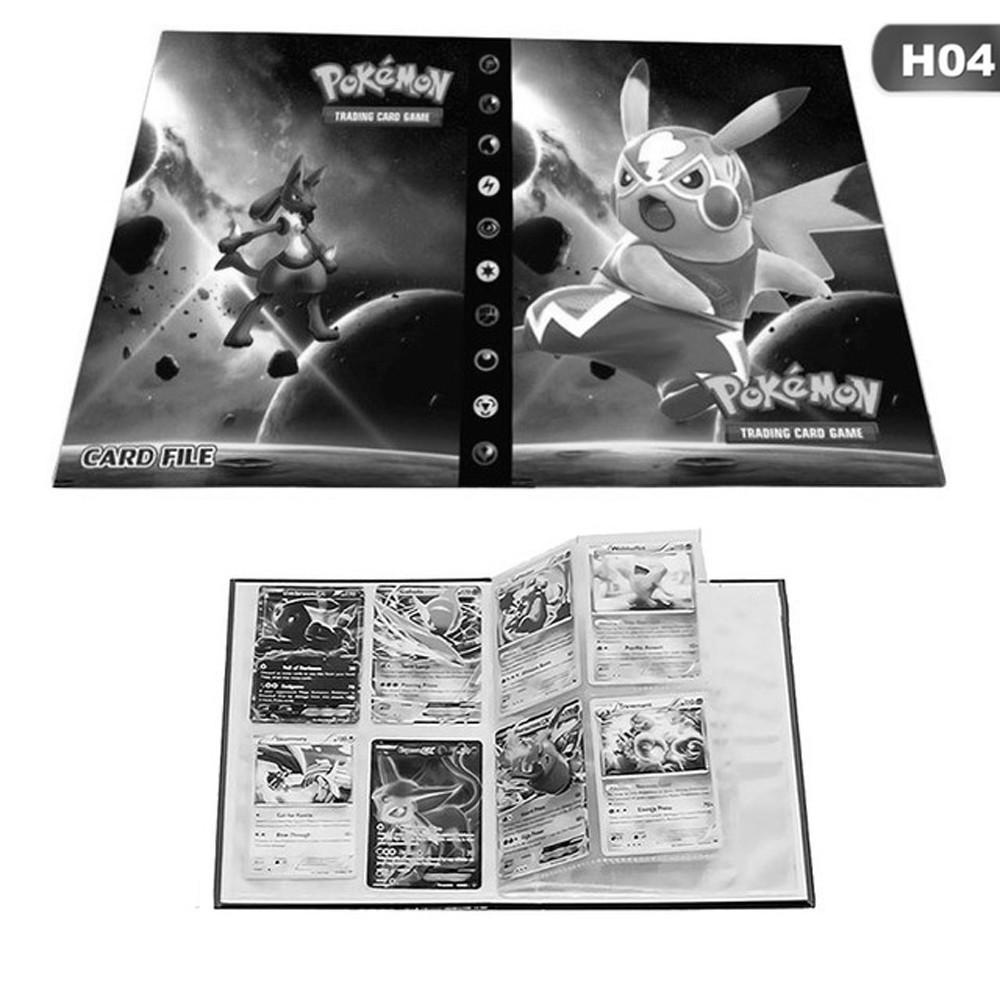 IVANES Pokemon Cards Album Cartoon Pokemons Toys Collection Folder Card ...