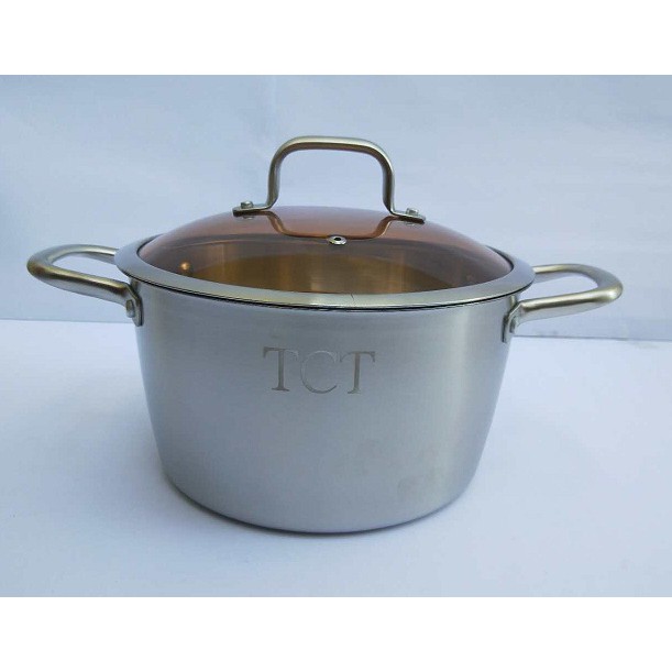 304 Stainless Steel Soup Pot 20cm TCT0434 | Shopee Philippines