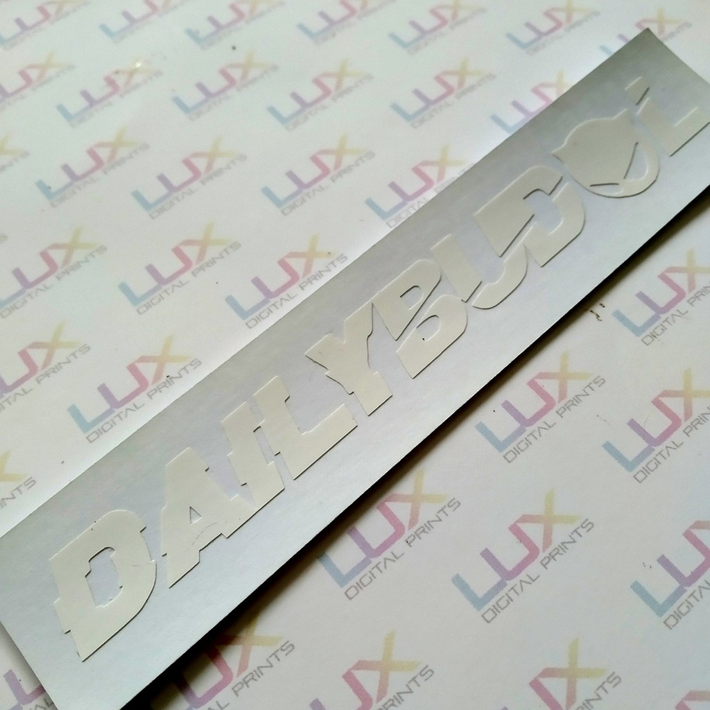 DAILY BUDOL Die-Cut Vinyl Sticker/Decal/laptop/mugs/tumblers etc ...