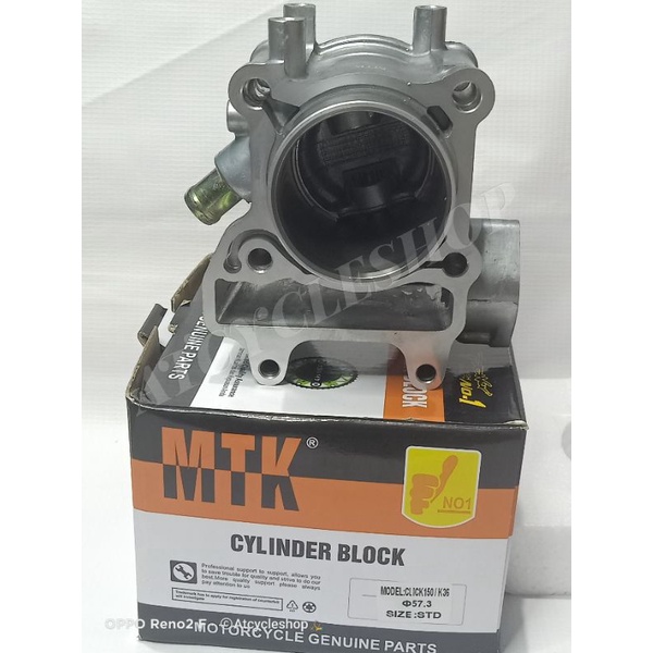 MTK CYLINDER BLOCK FOR HONDA CLICK 150i STANDARD SIZE | Shopee Philippines