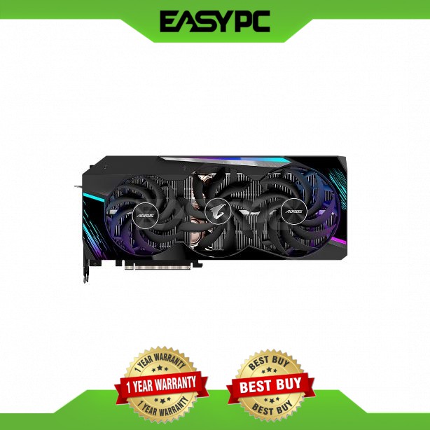 Gigabyte Aorus RTX 3080 Master GV-N3080AORUS-M-10GD Gaming Videocard ...