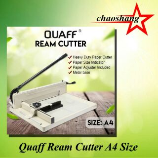 QUAFF HEAVY DUTY REAM CUTTER MACHINE A4 | Shopee Philippines