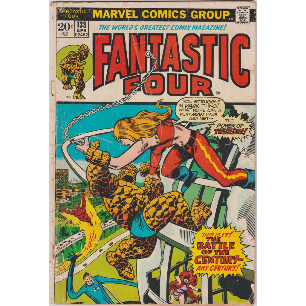 Fantastic Four 101, 104 (1970-73) Magneto, Sub-Mariner, Jack Kirby ...