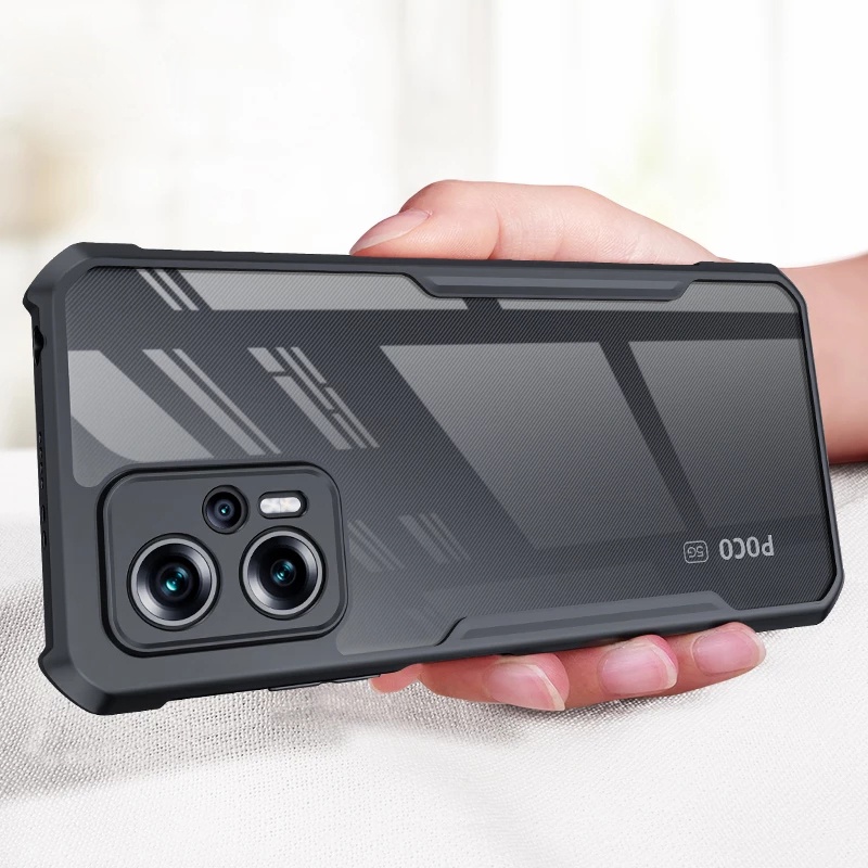 Shockproof Clear Casing Xiaomi POCO X4 GT 5G F7 F6 F5 F4 X7 X6 X5 M7 M6 ...