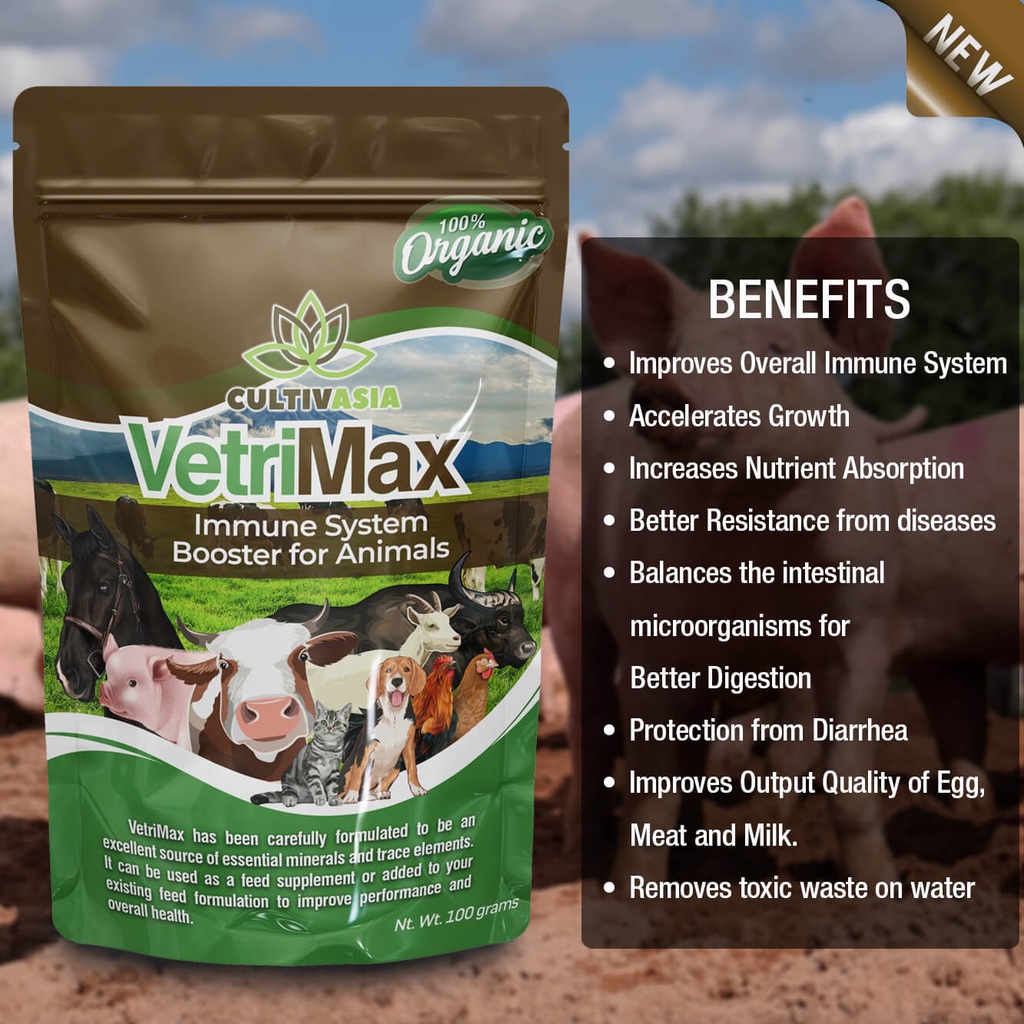 Vetrimax for farm animals, promotes growth and better resistance from ...