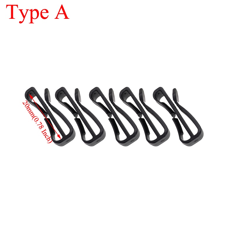 5Pcs 20/25/32/38/50mm molle attachment webbing strap buckle waist belt ...