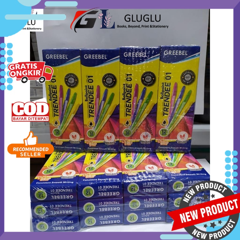 Pulpen Greebel Trendee (Lusin) | Shopee Philippines