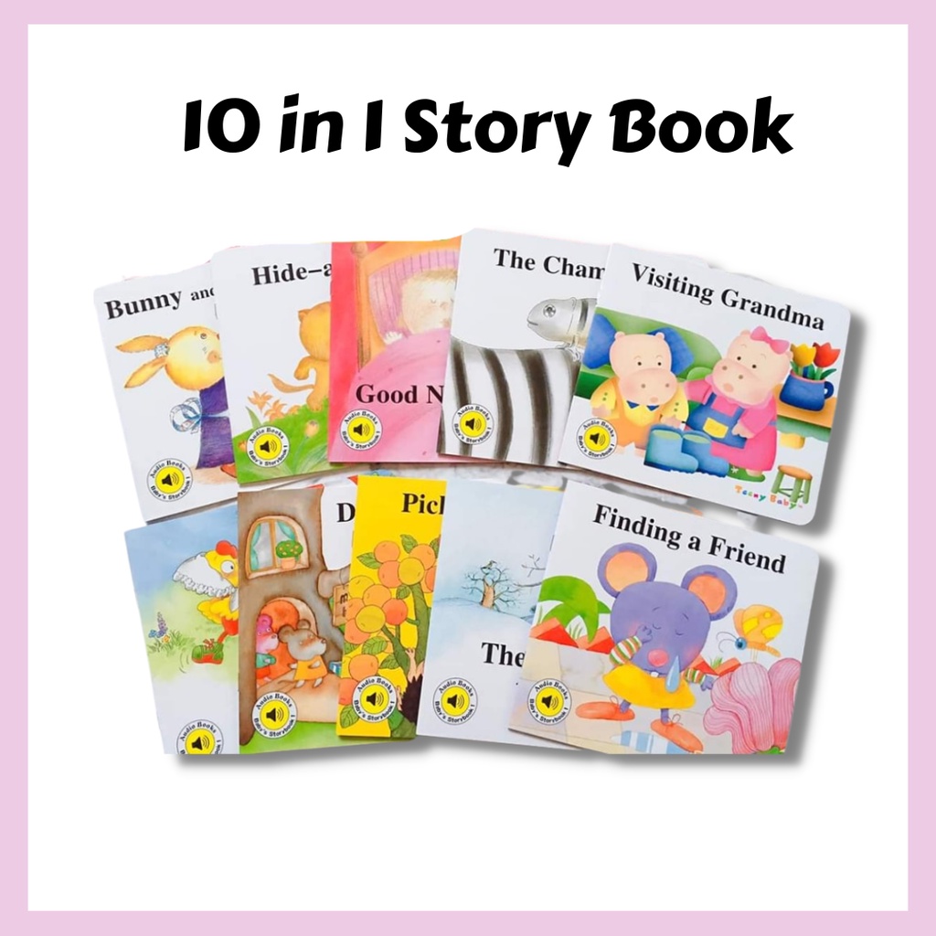 10 in 1 Baby Story Book | Shopee Philippines