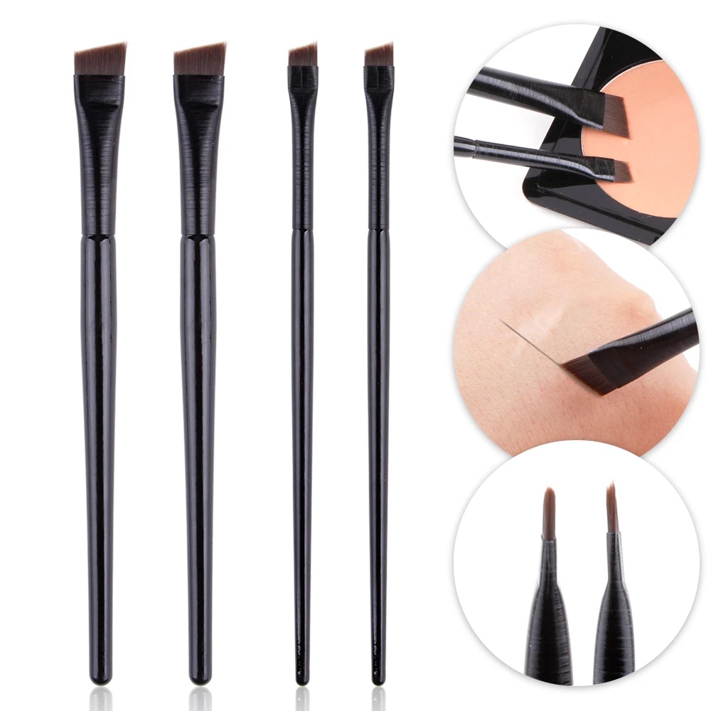 1 PC Professional Angled Small Eyeliner Eyebrow Contour Brushes / Man ...