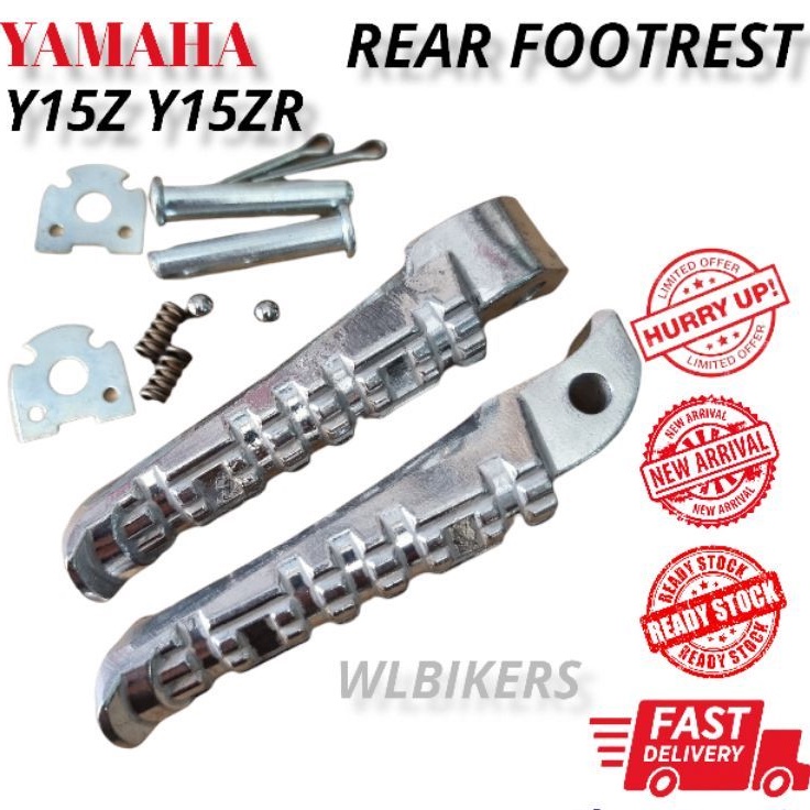 YAMAHA YSUKU Y15 Y15ZR FZ FZ150i R25 REAR FOOTREST BELAKANG PIJAK KAKI ...