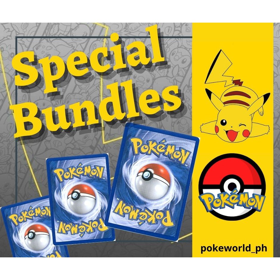 Pokemon Special Bundle - Happiness in Every Pack - Trading Card Game ...