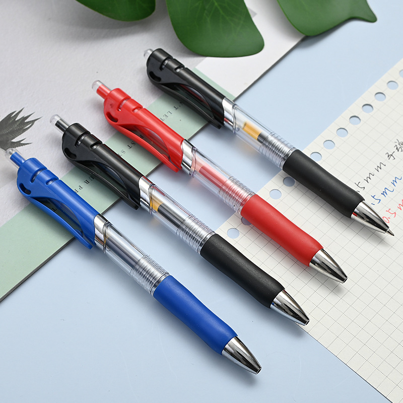 1Pc Simple Bullet Point Gel Gel Pen Creative Press Gel Gel Pen Sign Pen ...