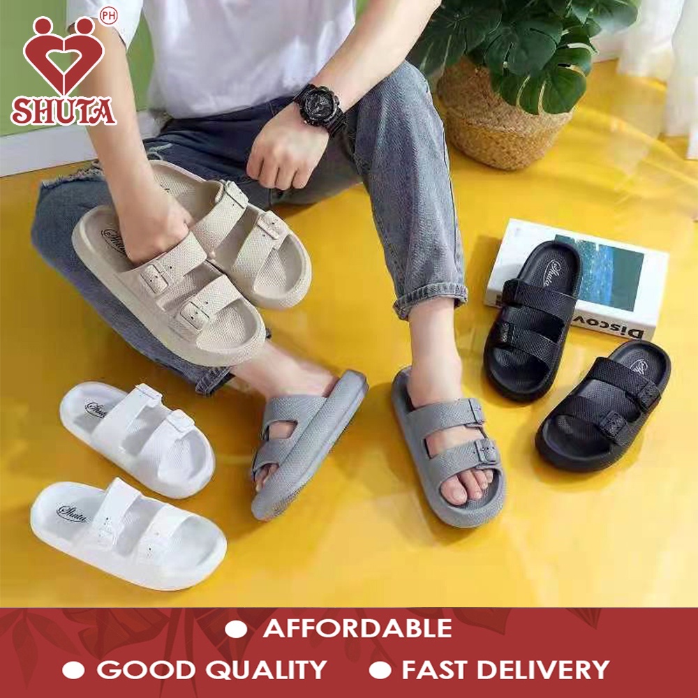 ORiginal Shuta New Two Strap Korean Fashion Slippers For Men | Shopee ...