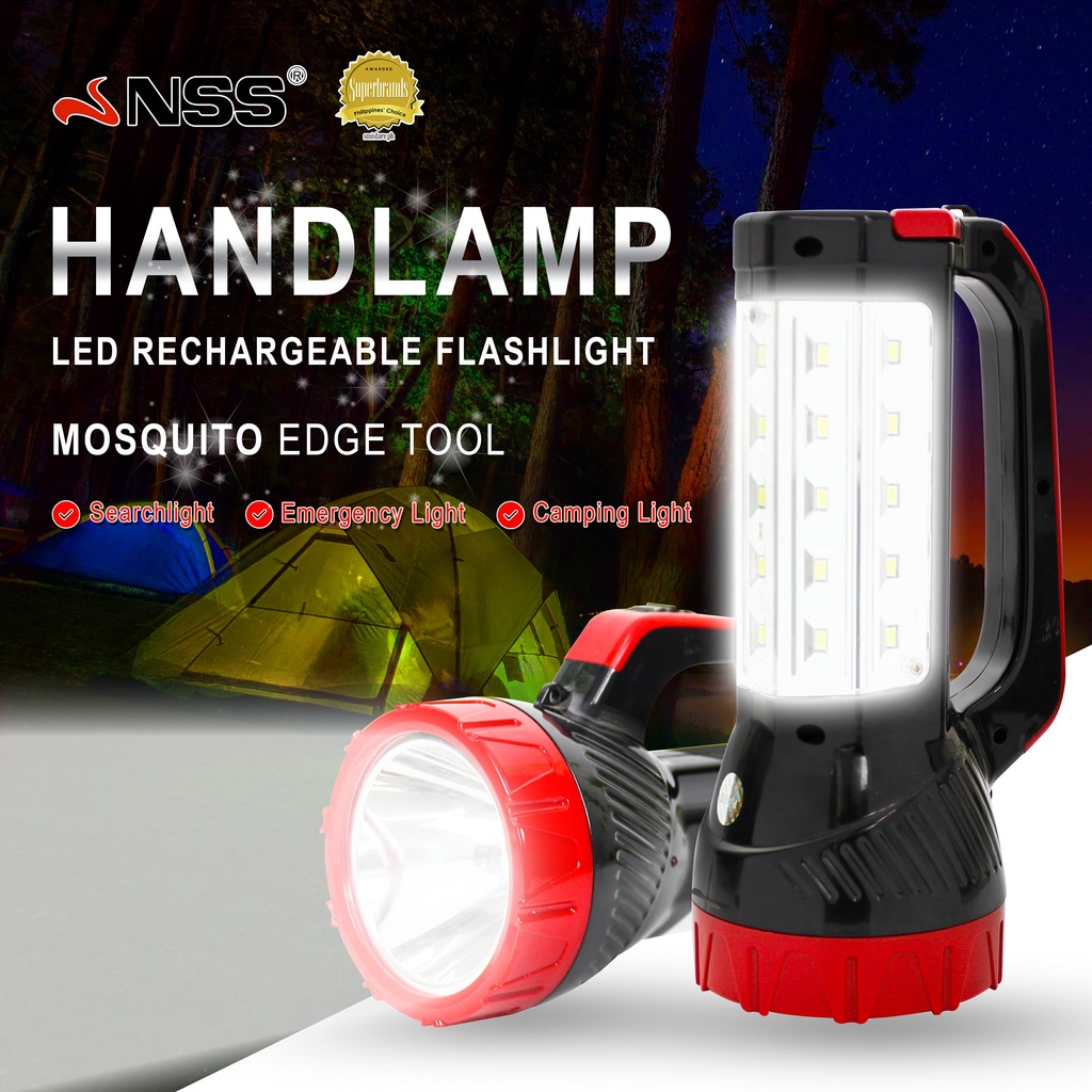 Nss flashlight emergency light Handlamp torch lamp LED 5w/2.5w strap ...