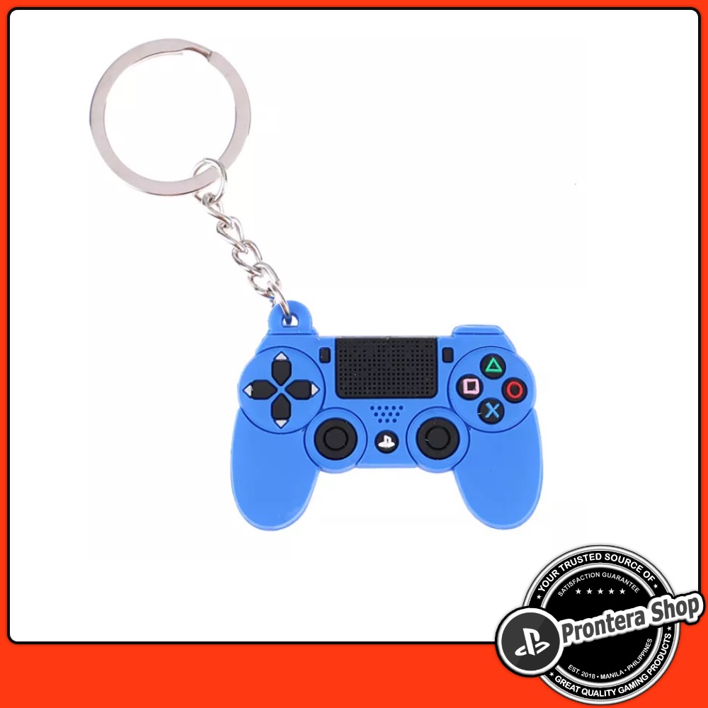PlayStation PS4 PS5 Keychain Soft Rubber PVC Game Controller Design Key ...
